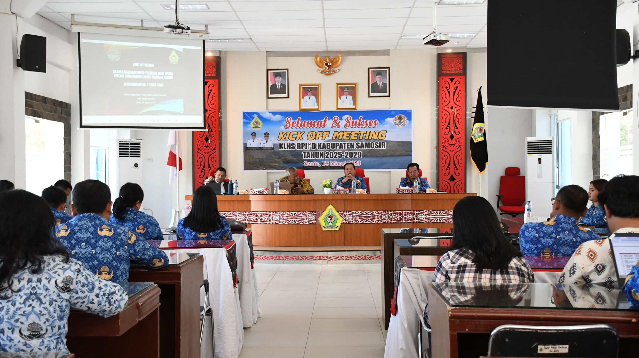 Hotraja Sitanggang Buka Kick of Meeting KLHS RPJMD 2025-2029 – Metro Pena