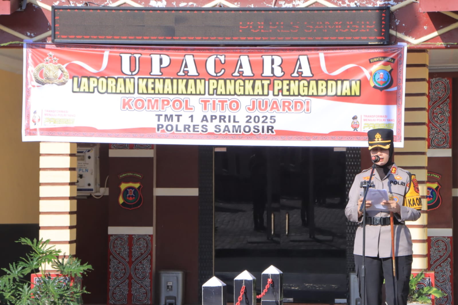 Karir Yang Baik Sebagai Anggota Polri, AKP Tito Juardi Naik Pangkat ...